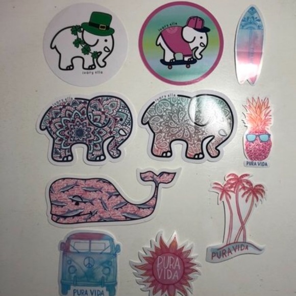 assorted | Accessories | Set Of Trendy Stickers | Poshmark